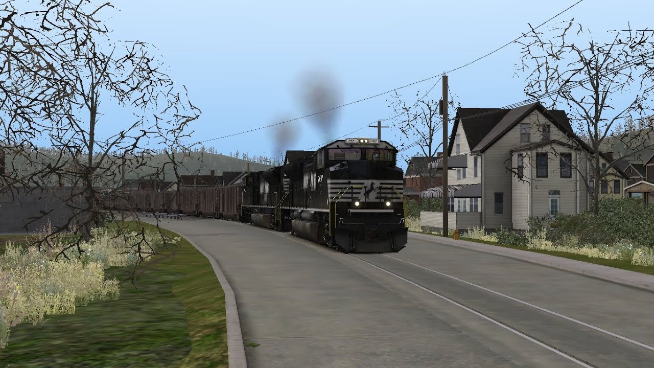 NS Coal Drag, on the coal district in Pennsy. - YouTube