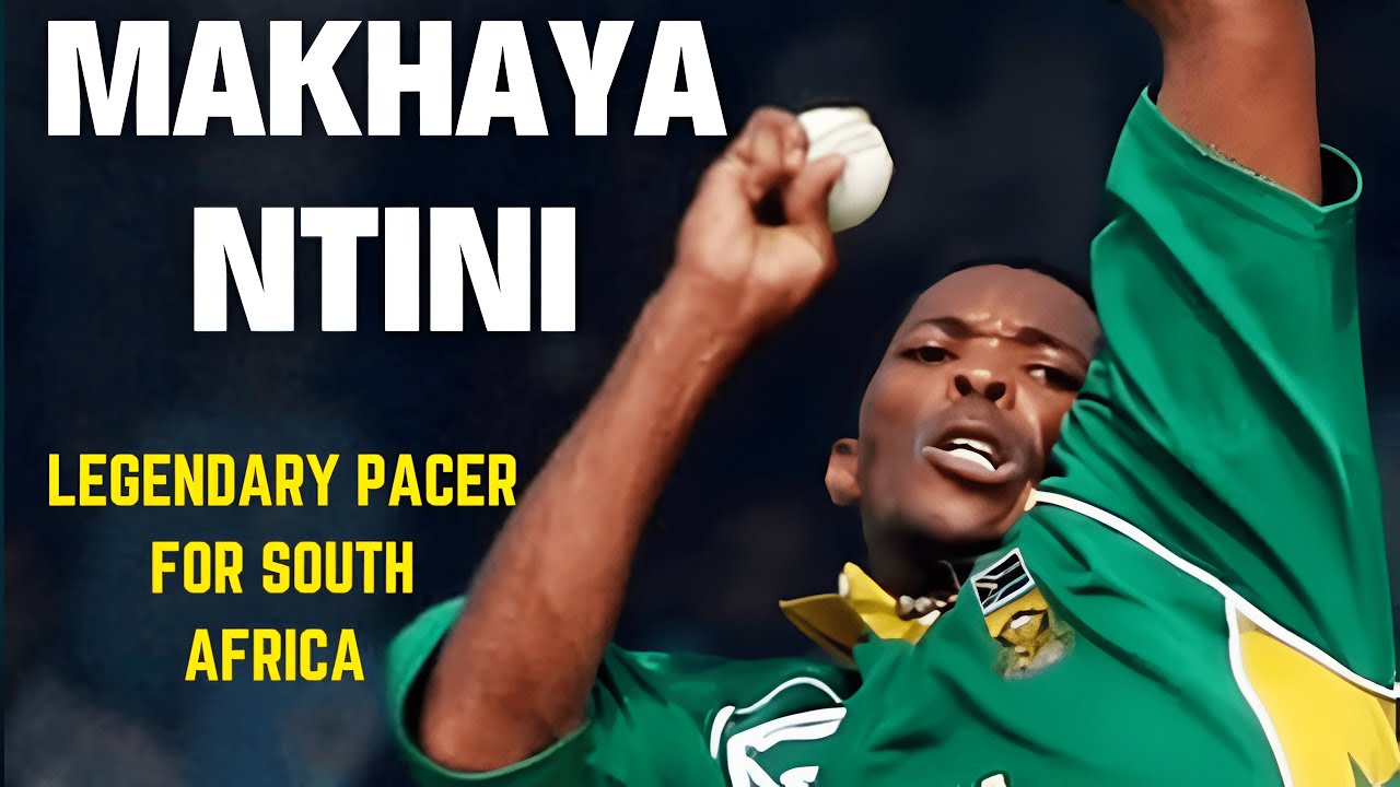 Makhaya Ntini | Legendary Pacer for South Africa - YouTube