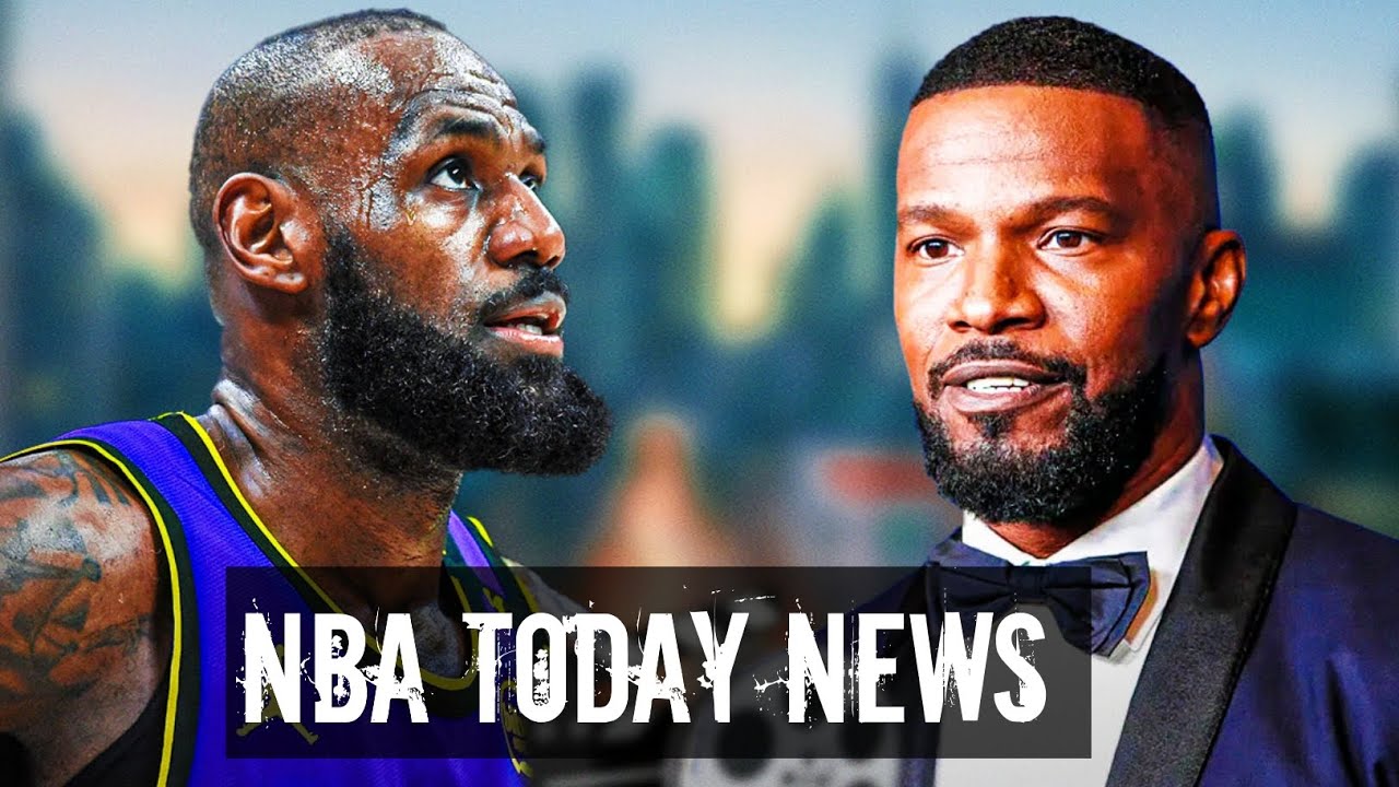 "Jamie Foxx Stands Up for LeBron James in Media Feud!"@NBA - YouTube