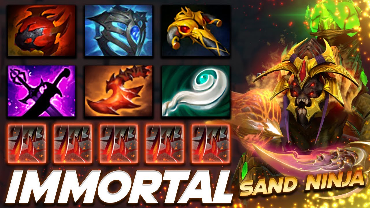 Sand King Immortal Sand Ninja - Dota 2 Pro Gameplay [Watch & Learn ...