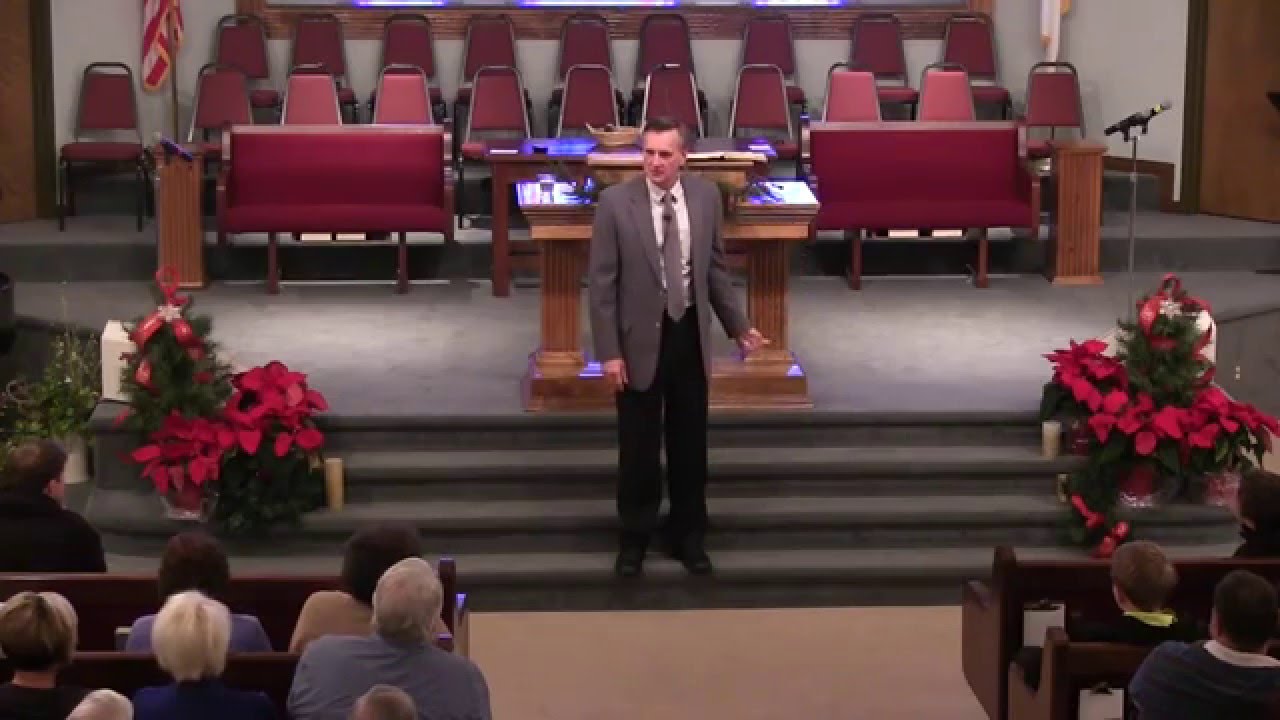 Pastor Tim Hall - Sermon - 2016 (A New Year's Message) - YouTube