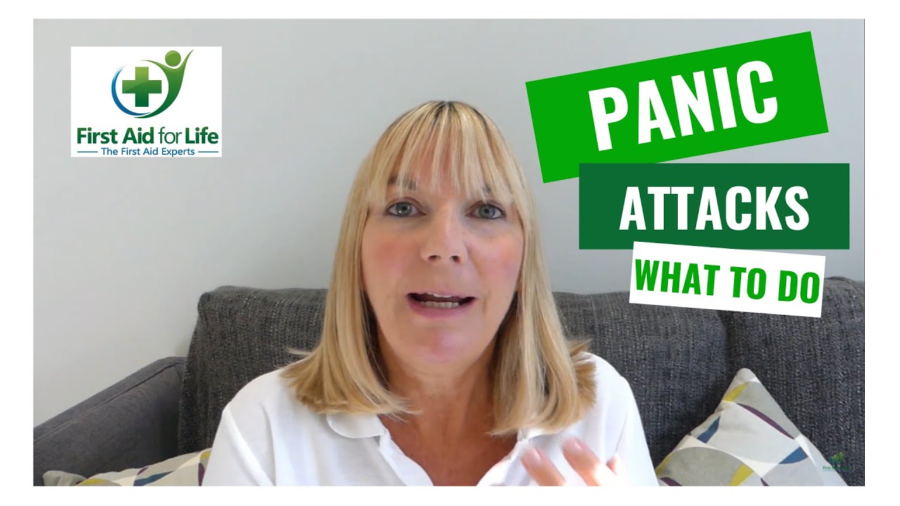 Panic Attacks: How to Help | Mental Health First Aid - YouTube