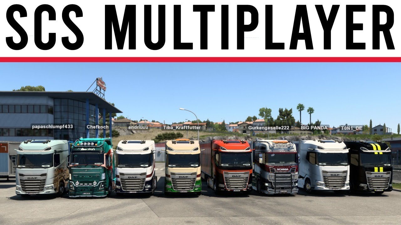 ETS2 SCS MULTIPLAYER 1.41 - ETS2 Convoy 🔴 LIVE [1845] ETS2 Official ...