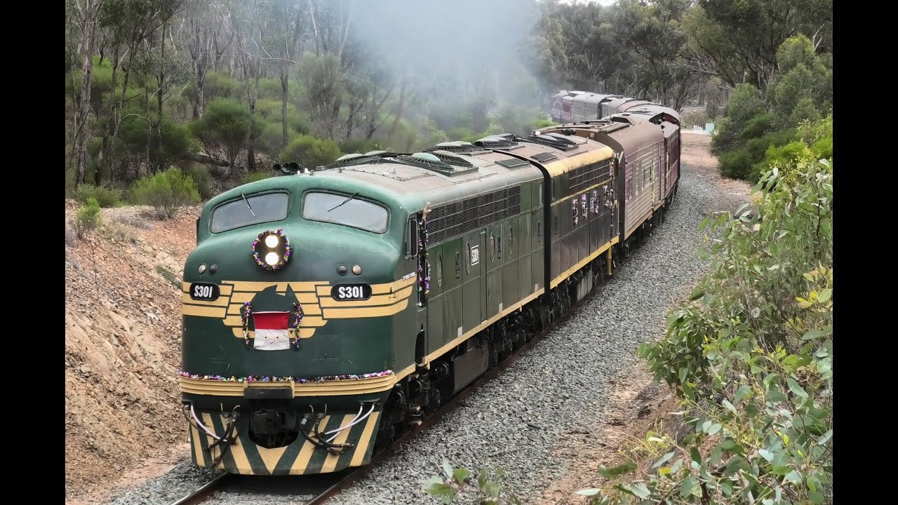 S301-313 on 8195 near Tarnagulla. 14-12-24. - YouTube