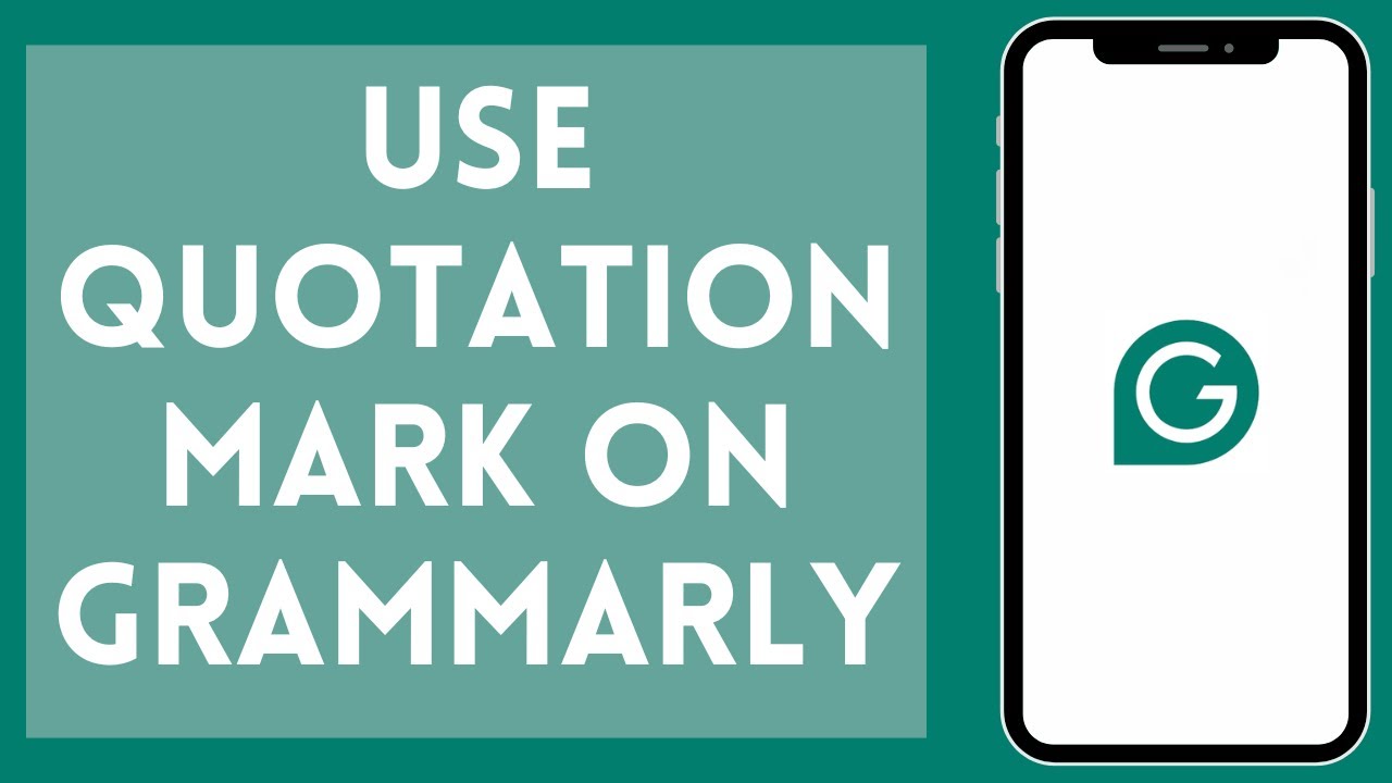 How to Use Quotation Mark on Grammarly 2024 | Quotation Mark Use on ...