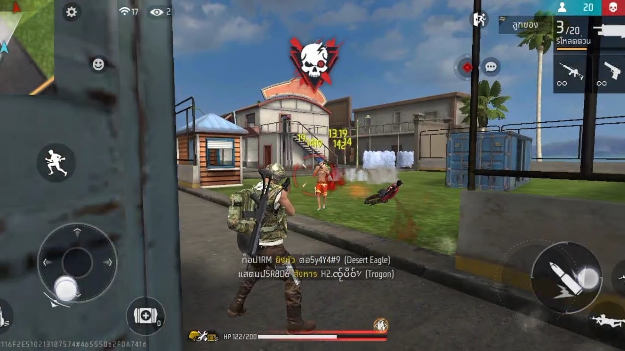 Es game Free Fire mobile game ep.174 Freestyle - YouTube