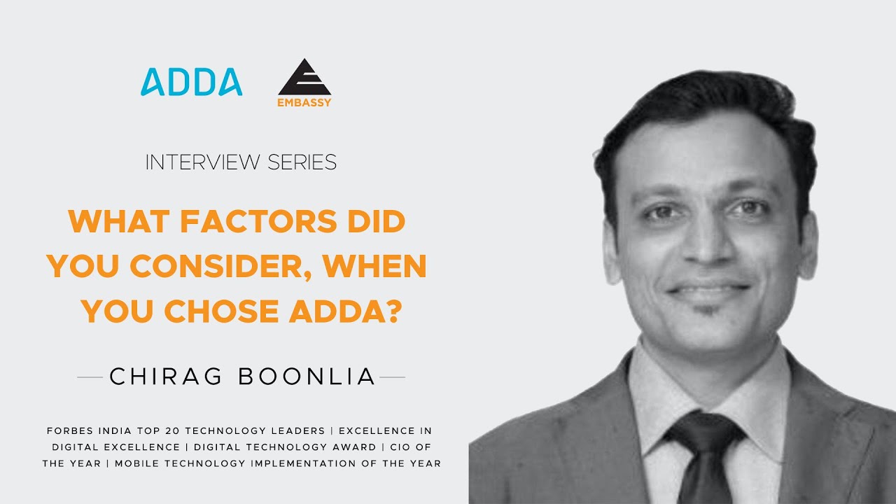 What factors did your consider, when you chose ADDA? Interview with ...
