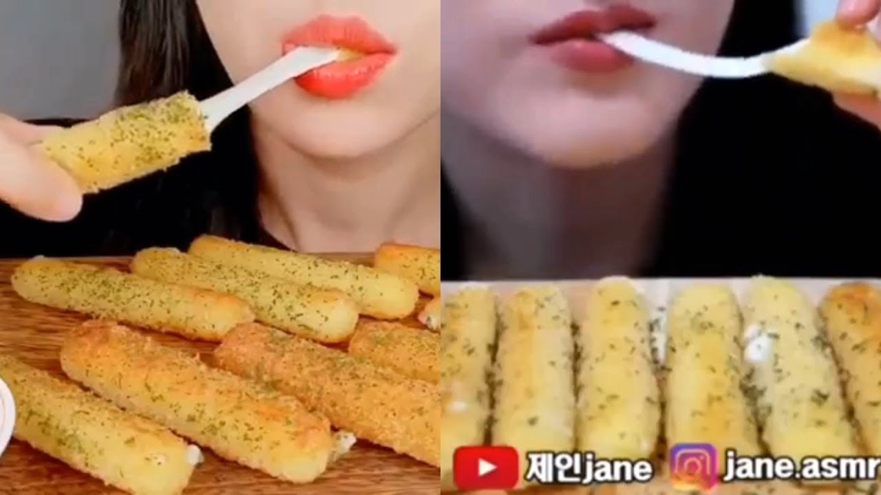 Mozzarella Cheese Sticks/Balls | ASMR So Crunchy Compilation #1 - YouTube