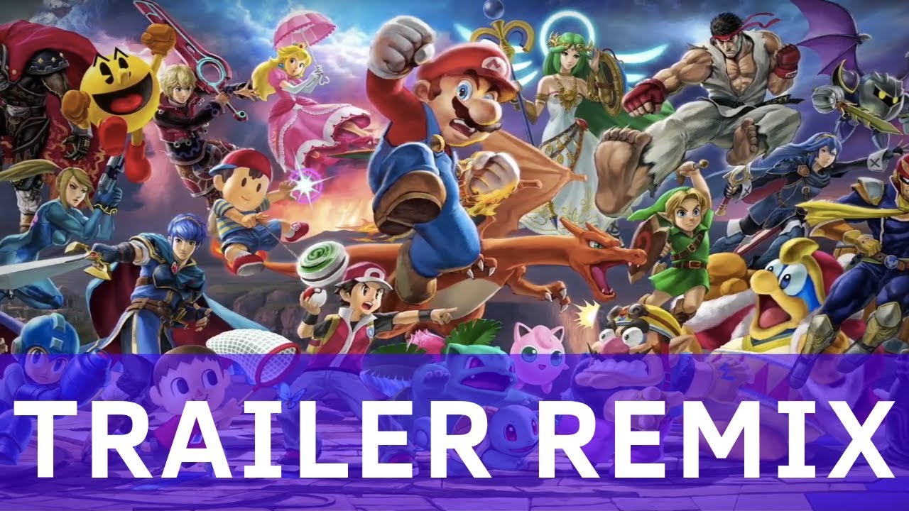 Super Smash Bros Ultimate | Trailer Remix (original music by Adam ...