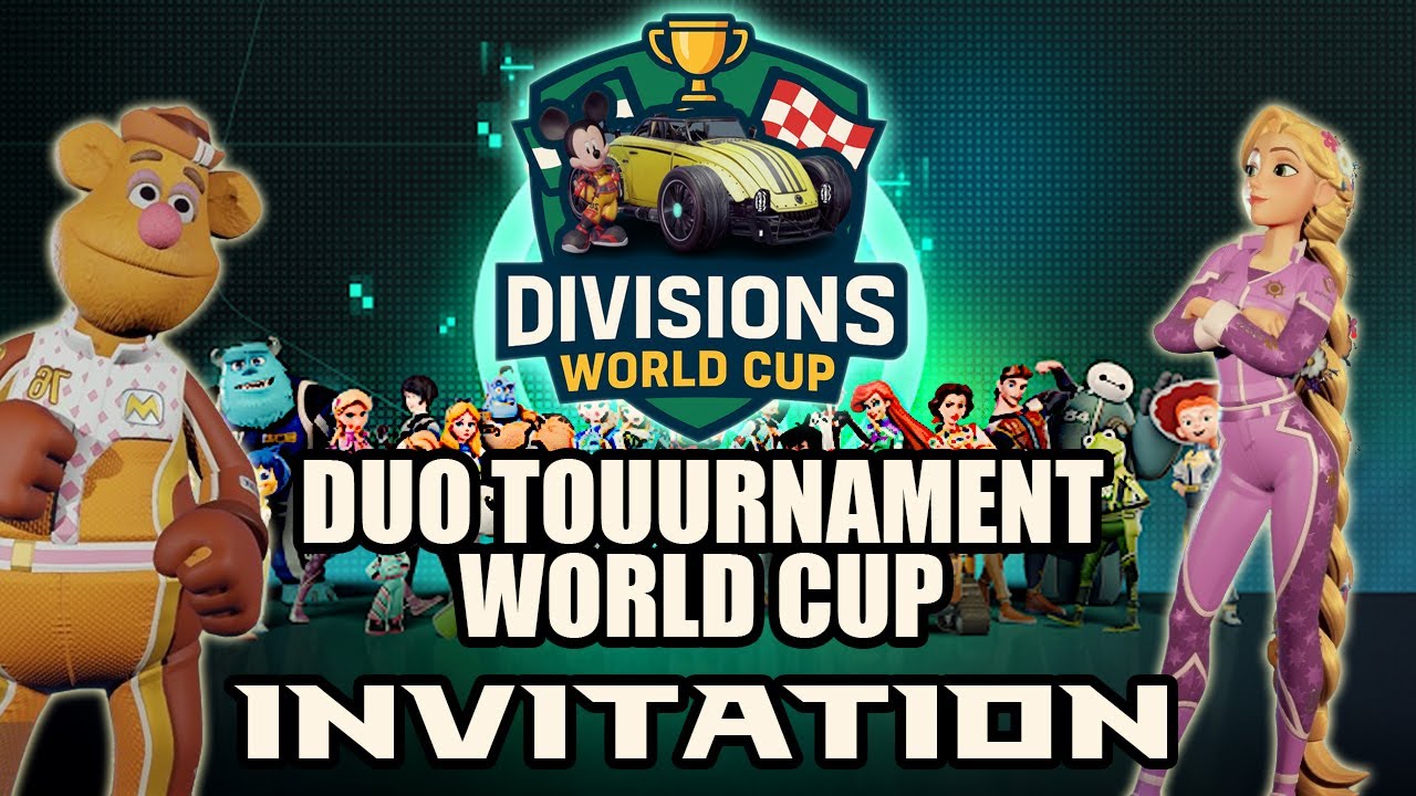 Duo Tournament - World Cup Invitation - Disney Speedstorm - YouTube