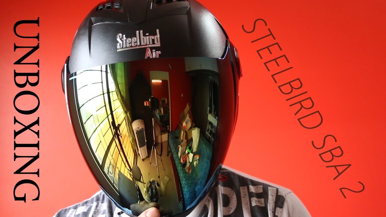 Steelbird Sba2 With Free 1 Extra Visior ..Unboxing & Overview - YouTube