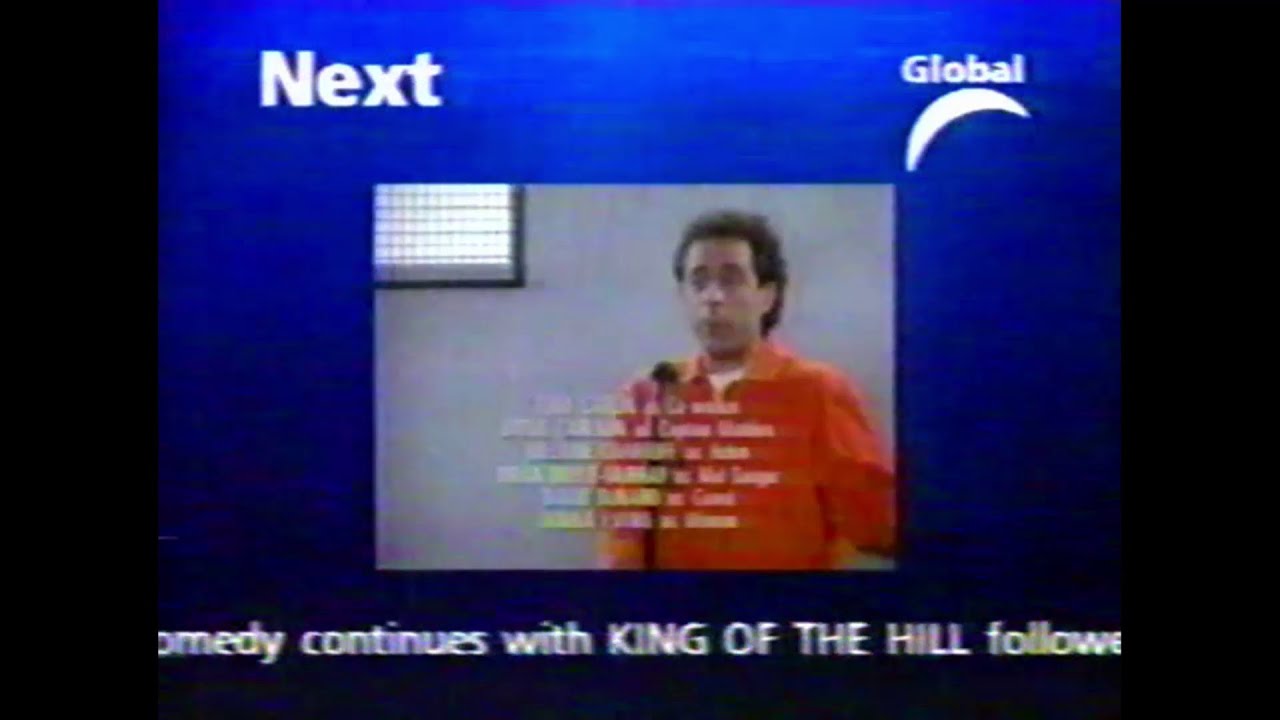 Commercials during "Seinfeld - Series Finale" - Global Television - May ...