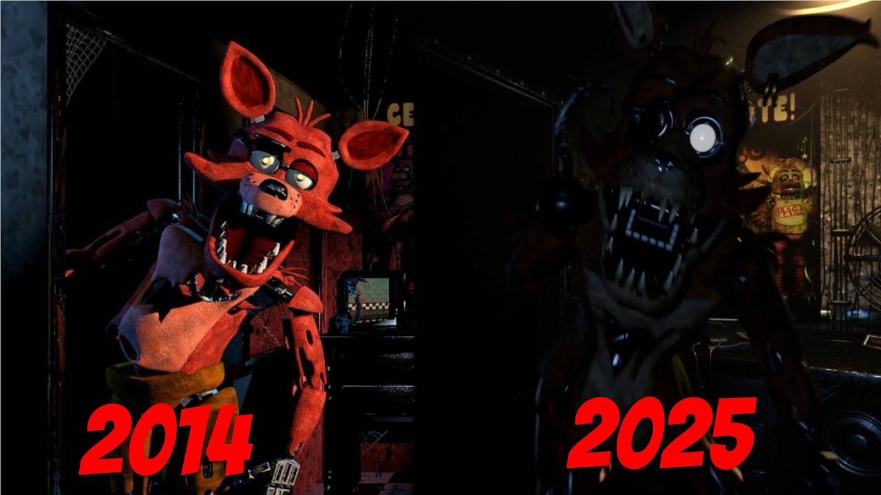 The *NEWEST* FNAF Plus is TERRIFYING! Foxy ATTACKS from BOTH Doors ...