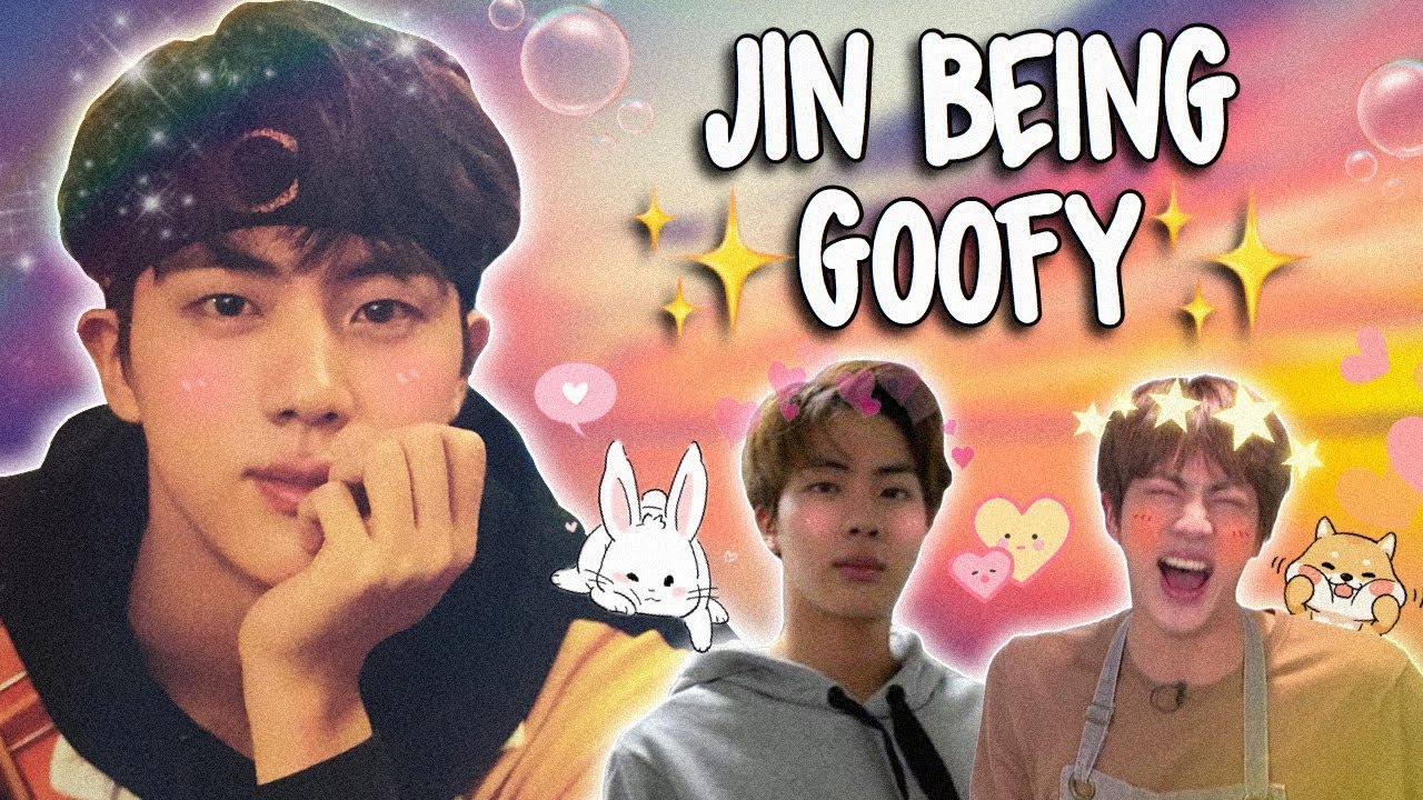 jin being goofy - YouTube