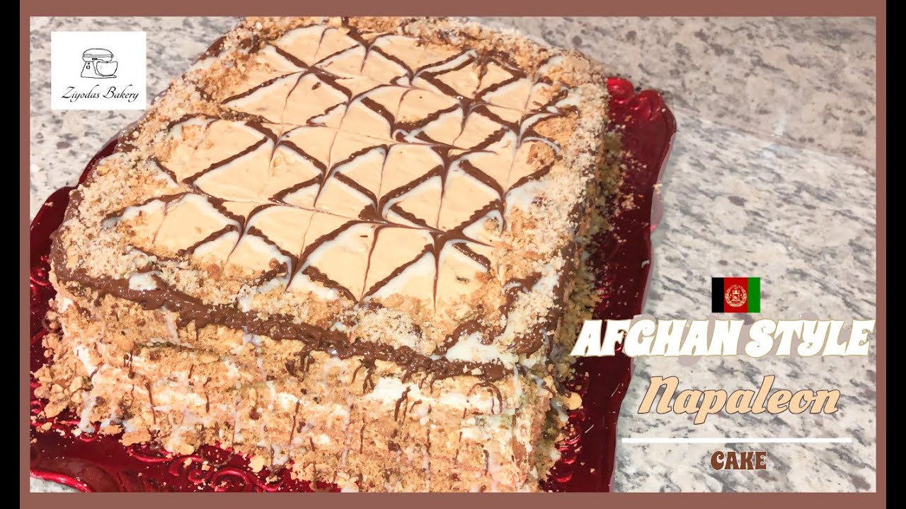 ︎Afghanistan Style Napoleon Cake Recipe! | SUPER EASY and DELICIOUS ...