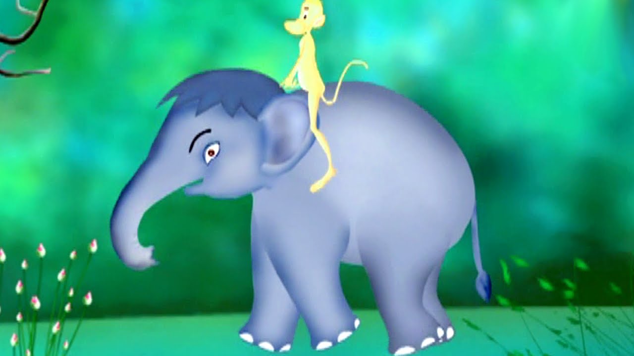 കൊച്ചു നീലാണ്ടൻ എന്ന ആന | Kingini Poocha | Malayalam Cartoon For ...