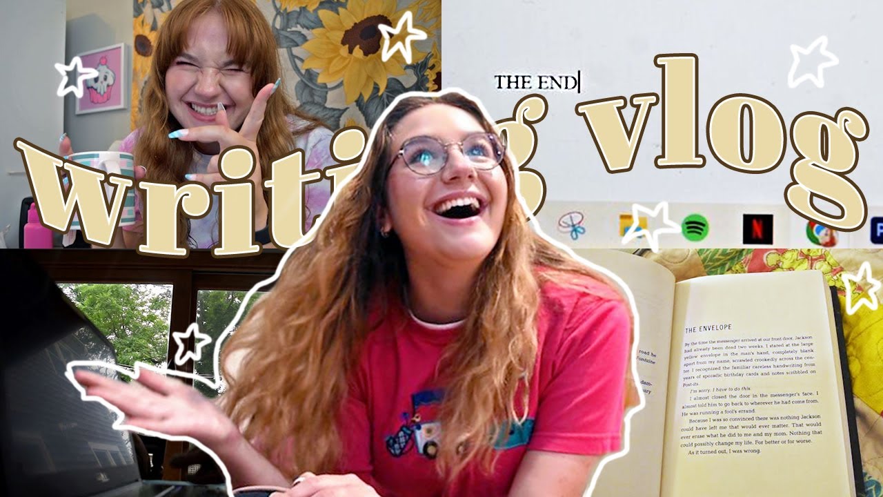i FINISHED writing MY BOOK! | writing vlog 004 - YouTube