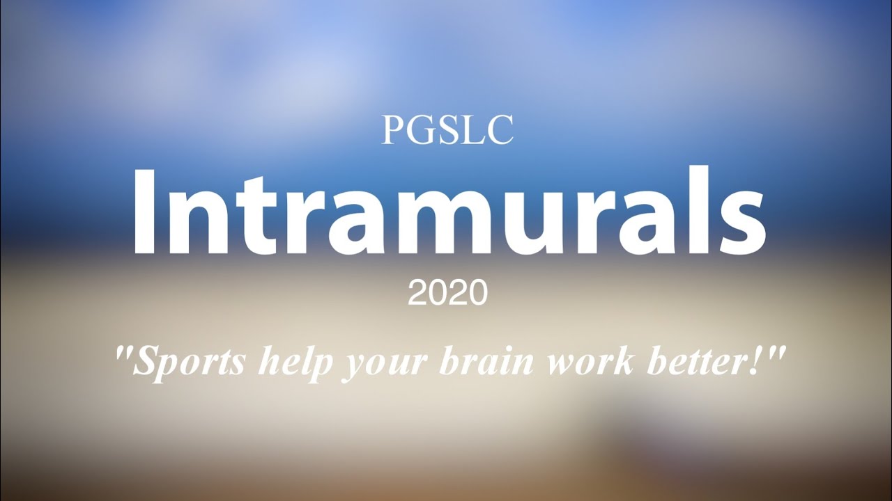 Having fun in PGSLC Intramurals 2020 - YouTube
