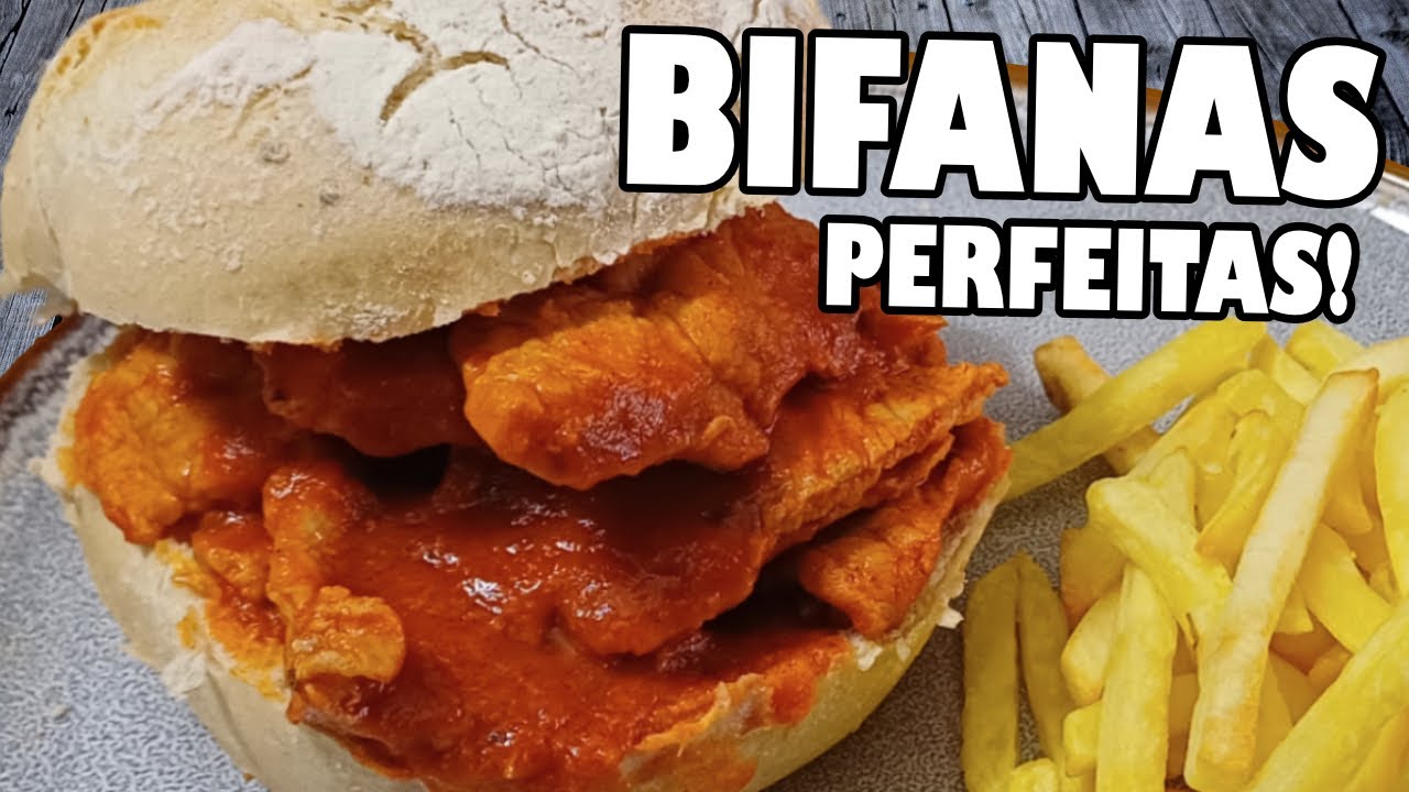 Bifanas à Moda do Porto 😋 Receita Tradicional Portuguesa #bifanas # ...