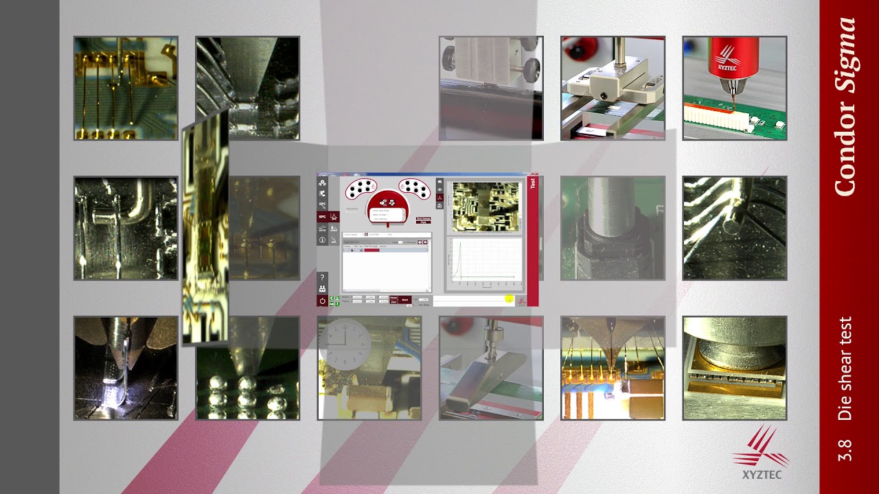 Die shear test - YouTube