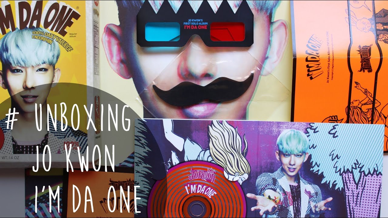 [Unboxing] Jo Kwon I'm Da One Album - YouTube