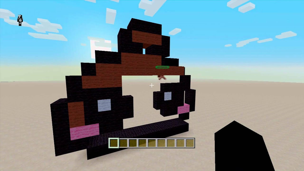 minecraft kawaii poo pixel art time lapse - YouTube