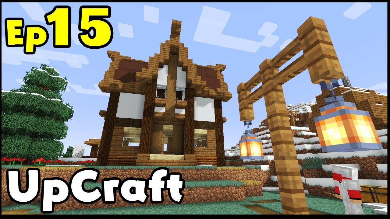 Melhorando a Vila! A Loja de Ferramentas estilo VIKING/MEDIEVAL - Upcraft Ep15 (Minecraft ...