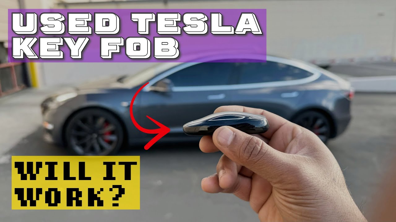 USED TESLA KEY FOB ON 2020 MODEL 3 PERFORMANCE - WILL IT WORK? - YouTube