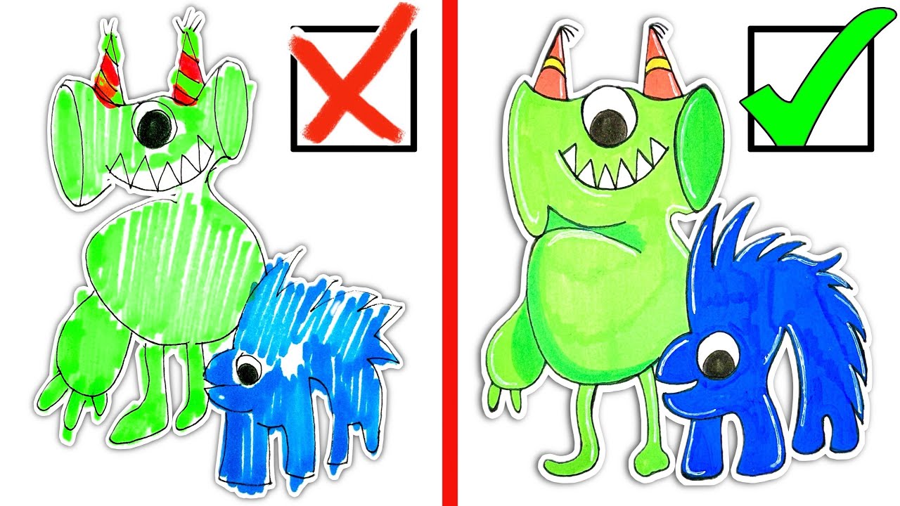 Coolest Drawing Compilation of Garten of Banban Characters: Jester ...