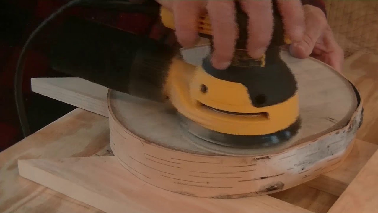 #64 Making a Simple Birch Trivet Gift - YouTube