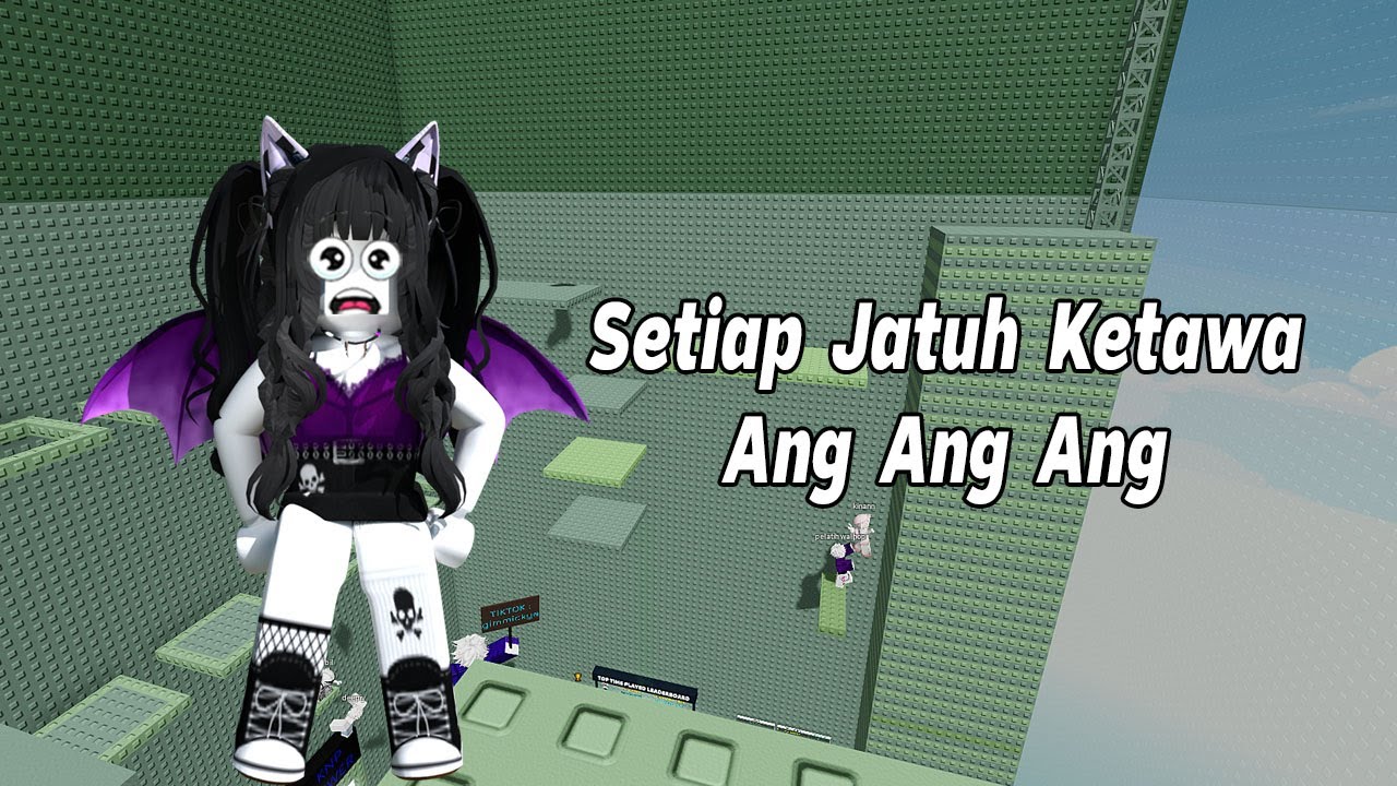SETAP JATUH HARUS KETAWA ANG ANG ANG | Roblox Indonesia - YouTube