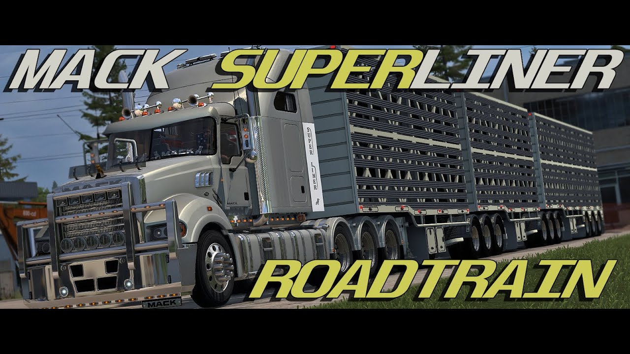 Trucking - MACK SUPERLINER ROAD TRAIN - YouTube