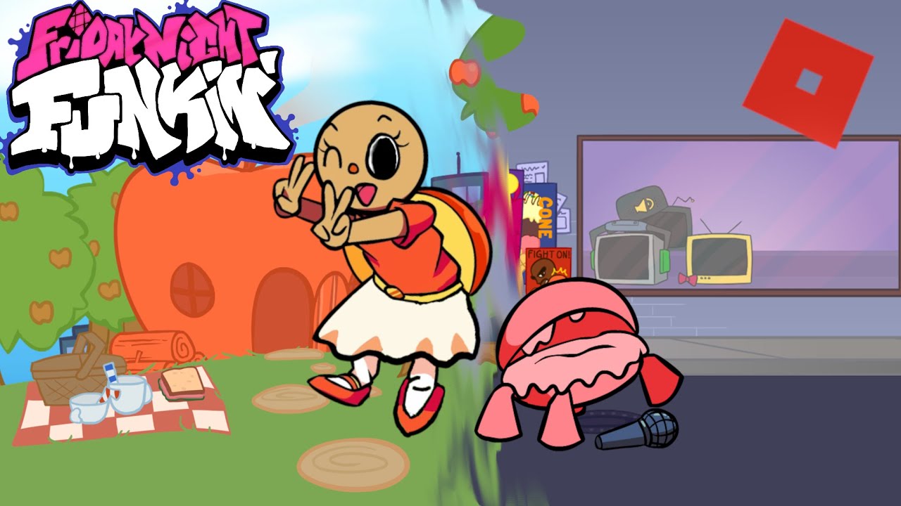 POMPOM + MACKIE (fnf roblox) - YouTube