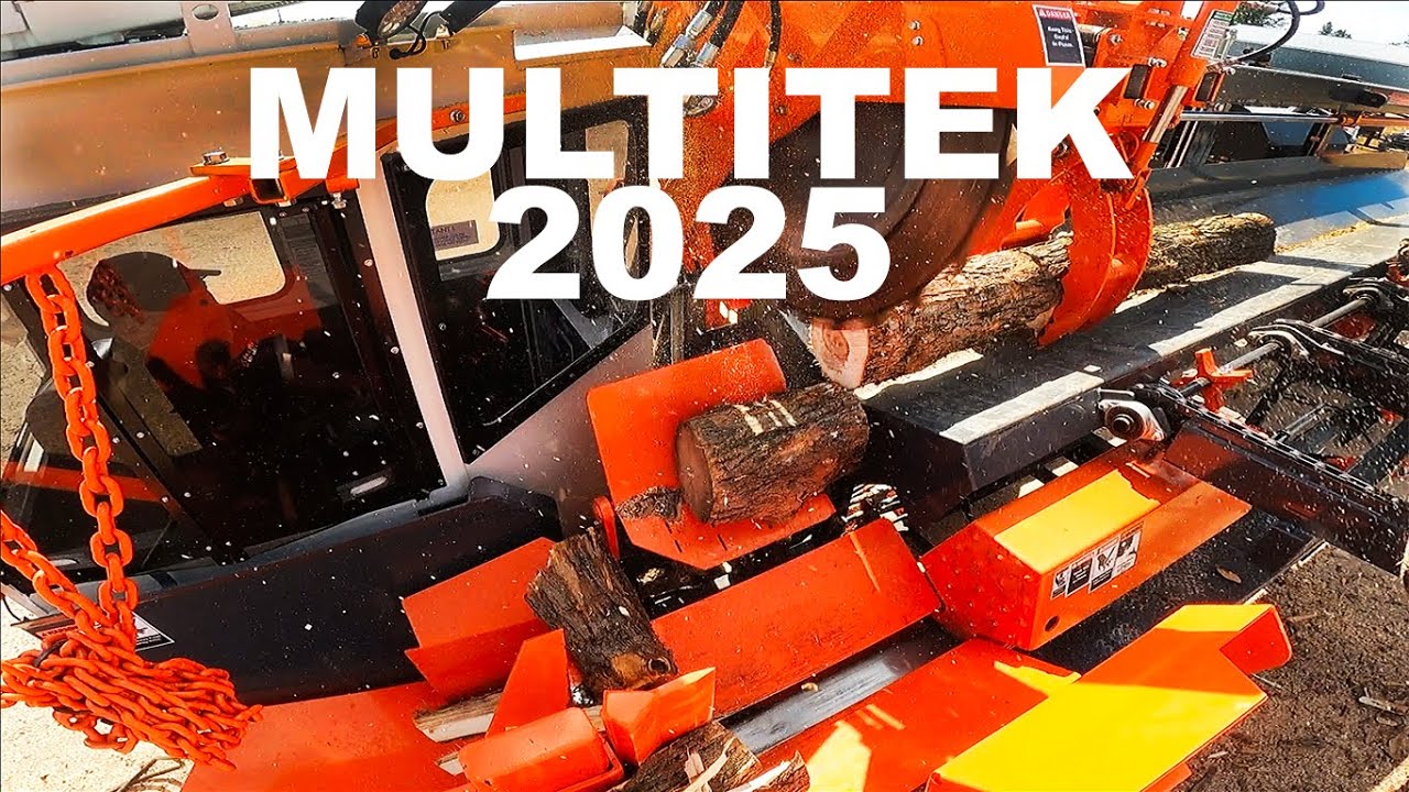 MULTITEK 2025LDCS FIREWOOD PROCESSOR! - YouTube
