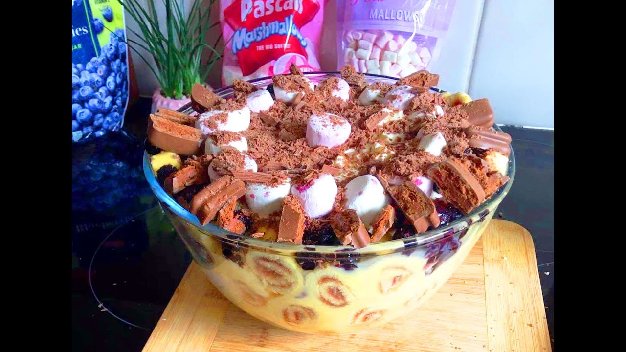Lucy makes...an easy Aussie Trifle (for lazy people) - YouTube
