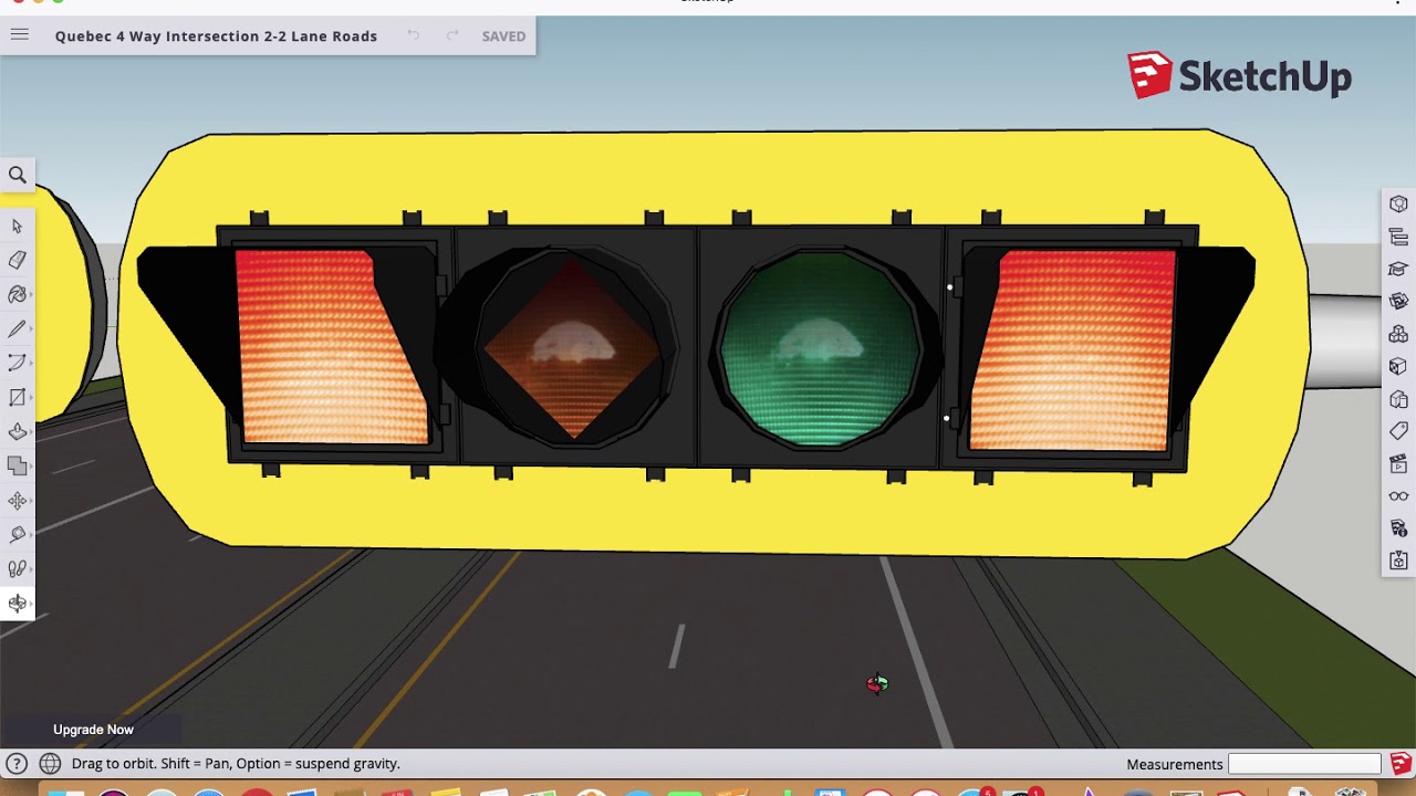 My Quebec Traffic Light Intersection .. - YouTube