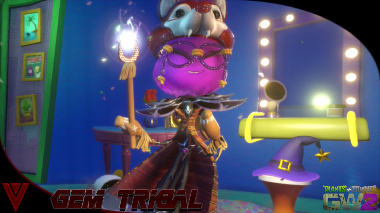 Plants Vs Zombies Garden Warfare 2 Sets - Gem Tribal Set - Nec Rose ...