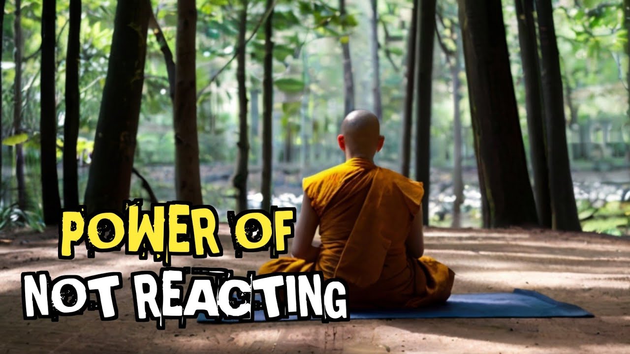 The Power of Not Reacting: Life Changing Video | Zen Motivation Story ...