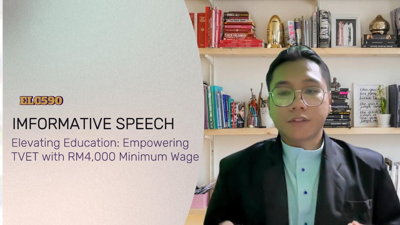 ELC590 - Informative Speech (Introduction) - YouTube