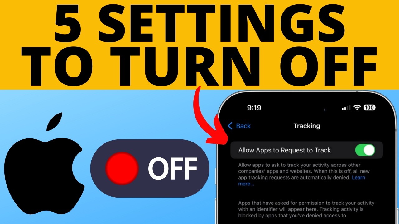 5 iPhone Settings You Need To TURN OFF Right Now - 2025 - YouTube