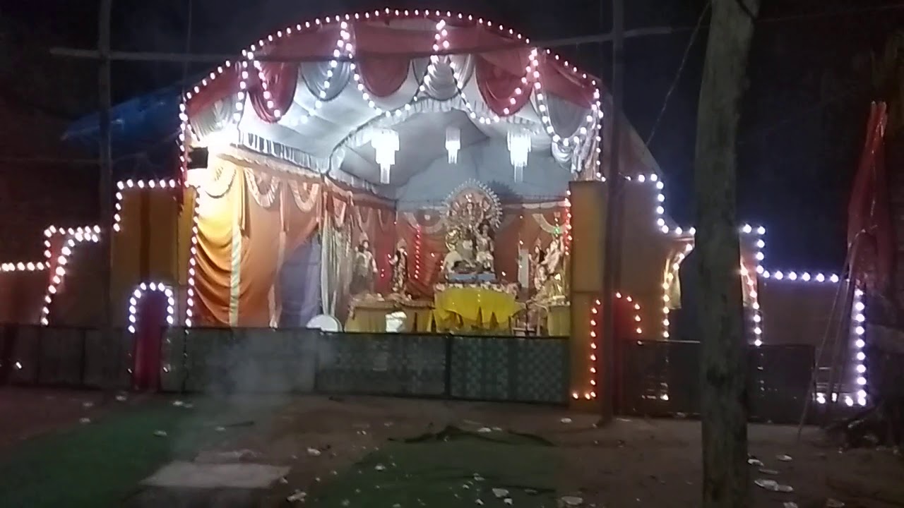 Munna ka purwa garhi Manikpur kunda Pratapgarh mata rani ka pandal Saja ...