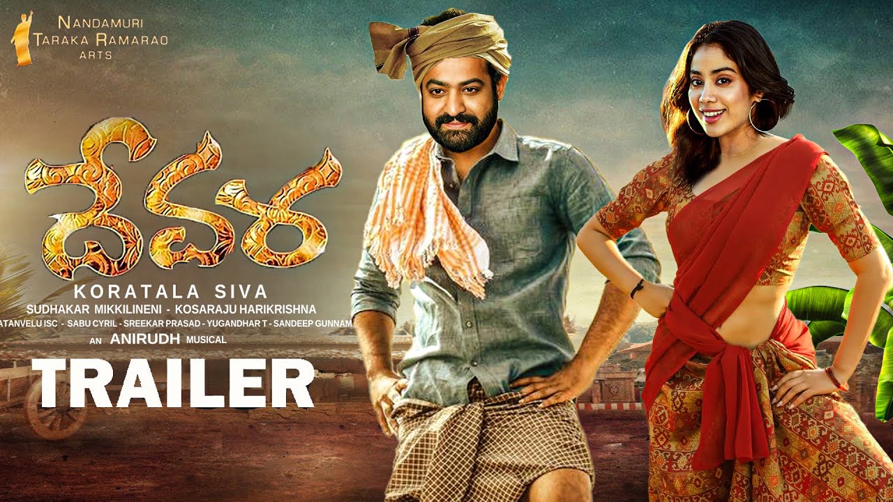 DEVARA Trailer | NTR , Janhvi Kapoor Koratala Siva | Janhvi | Saif Ali ...