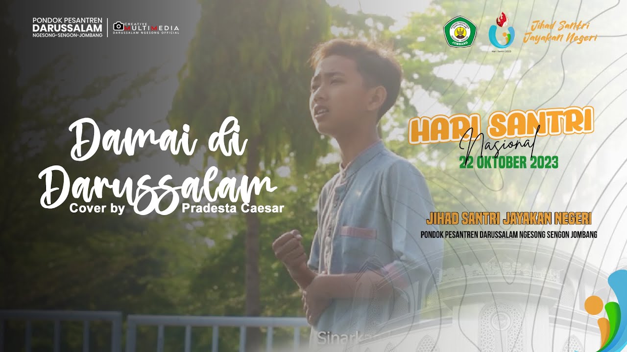 DAMAI DI DARUSSALAM_Cover Pradesta Caesar Putra - YouTube
