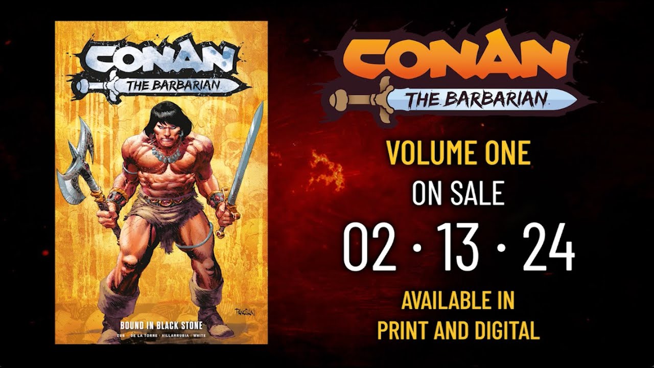 Titan Comics announces their first CONAN THE BARBARIAN collected ...