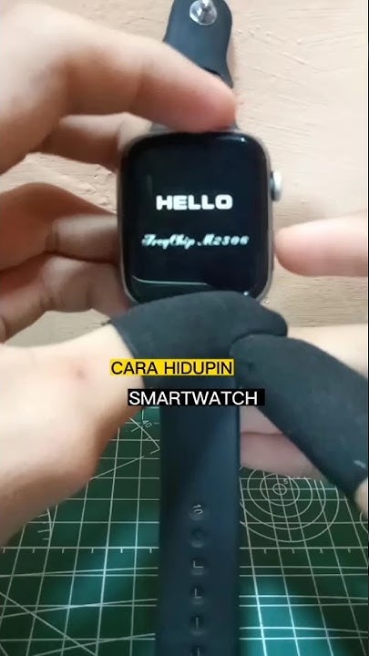 Tutorial Menghidupkan Smartwatch Dengan Mudah| #shorts #cool # ...