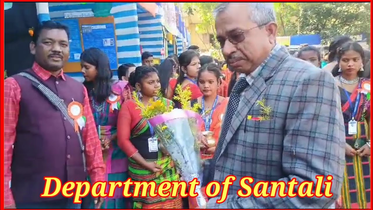 Mankar College Stall//Department of Santali/ Mankar College Principal ...