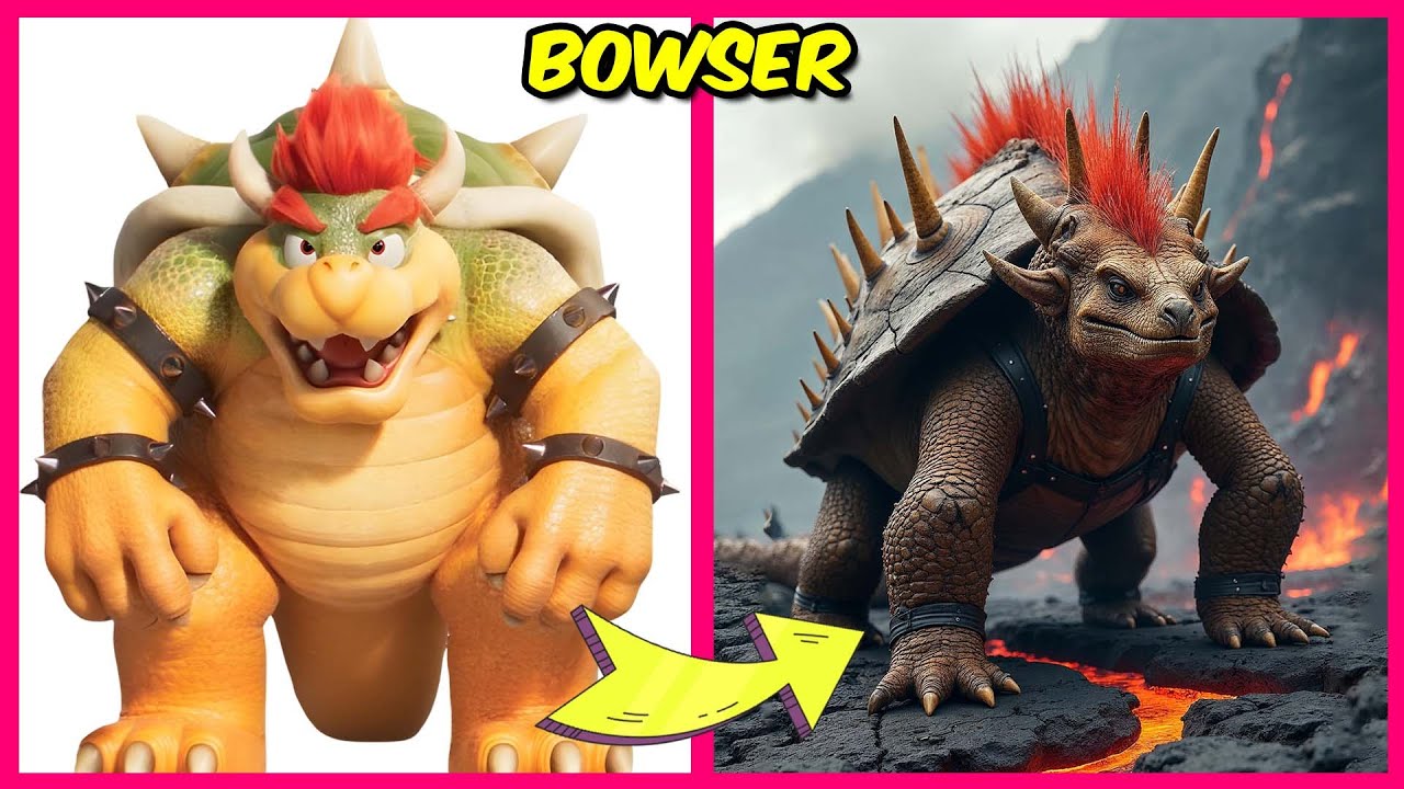 Super Mario Bros Characters In Real Life + Guess the Vovice Quiz ...