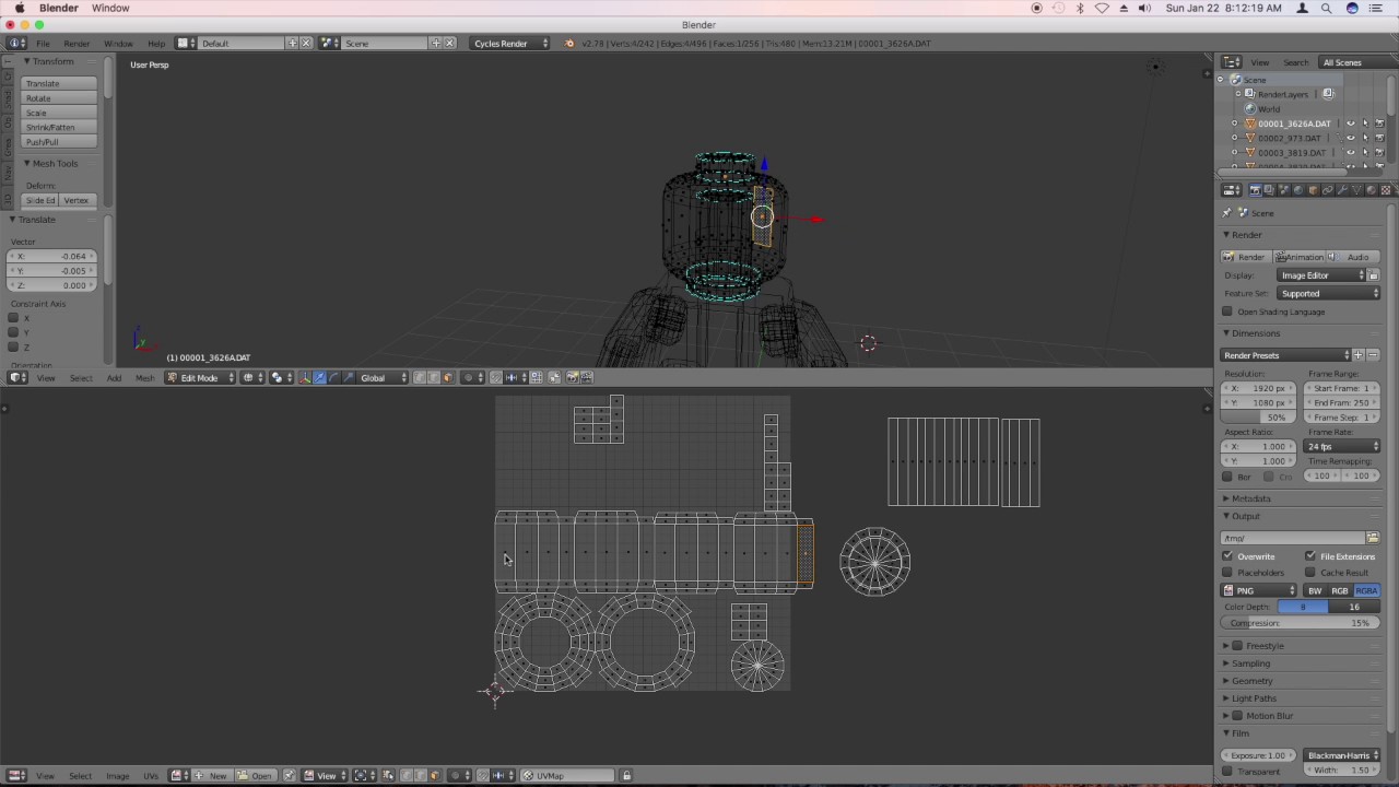 Blender lego minifigure texture episode 2: UV unwrapping the head - YouTube