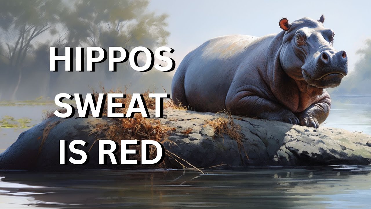 Mystery of Hippos' Red Sweat Revealed - YouTube