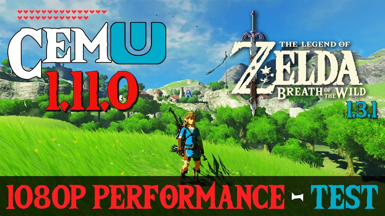 Zelda Breath Of The Wild Pc Gameplay 1080p Cemu